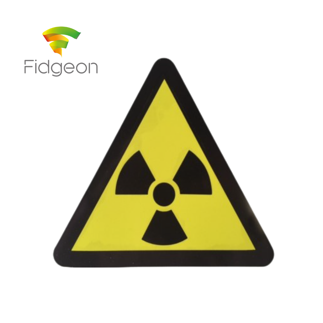 Radiation Warning Sign • Fidgeon